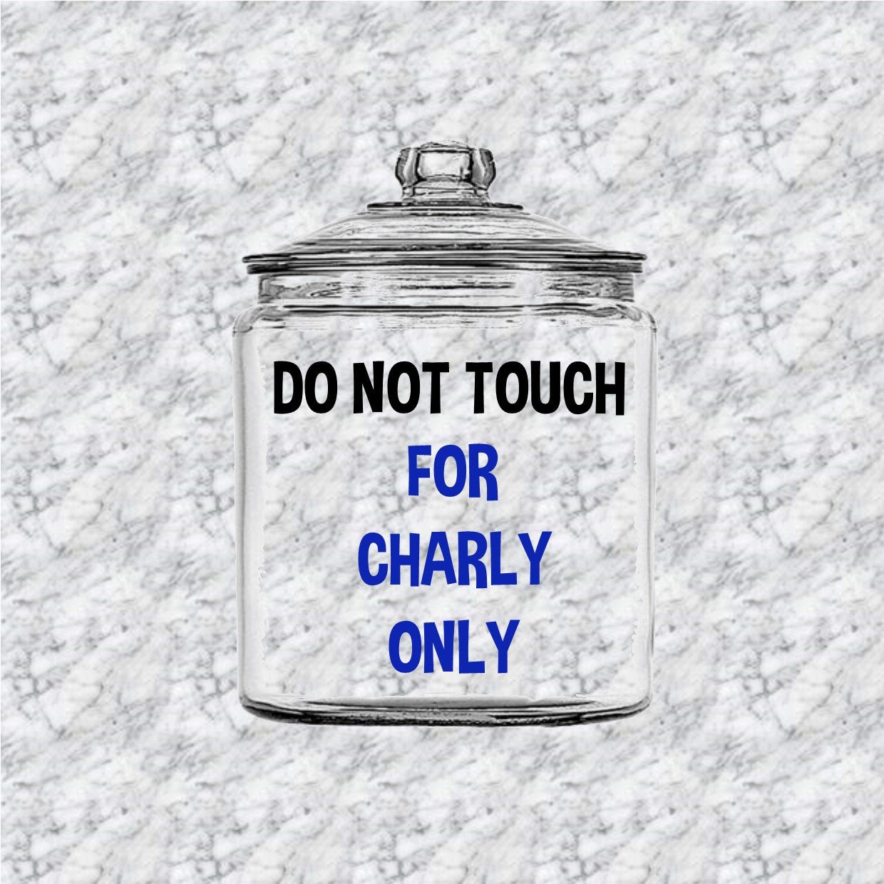 Cookie Jar - Do Not Touch – A-Z creations