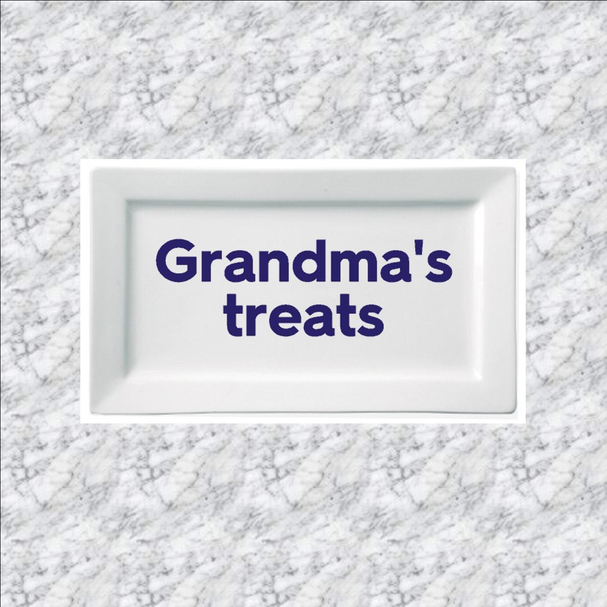 Ceramic Plate Rectangle - Treats – A-Z creations